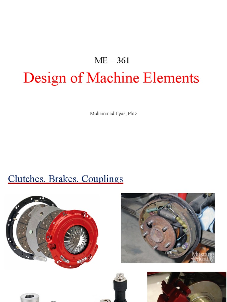 Internal Rim-Type Brake Design Analysis | PDF | Clutch | Brake