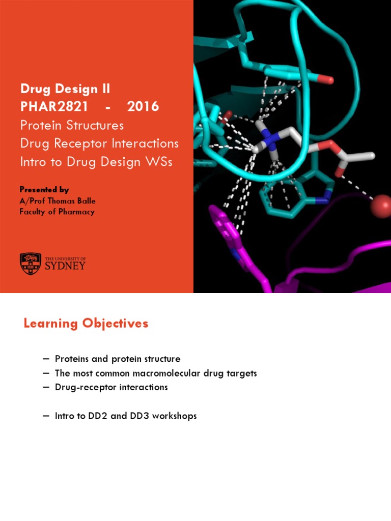 Drug Design II | PDF | Biomolecular Structure | Protein–Protein Interaction