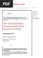 Drafting - Test Questions Tle 10 | PDF | Technical Drawing | Drawing