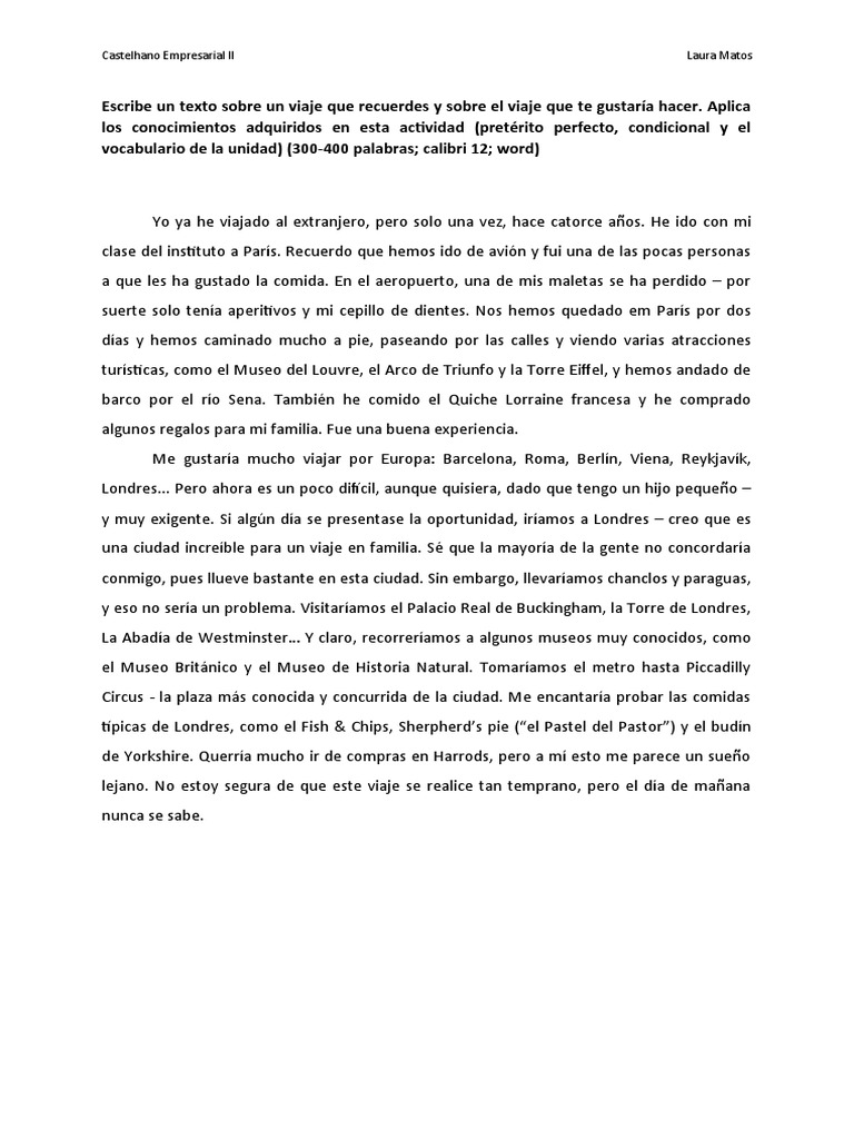 Redacción Mi Viaje | PDF | Viajes y turismo