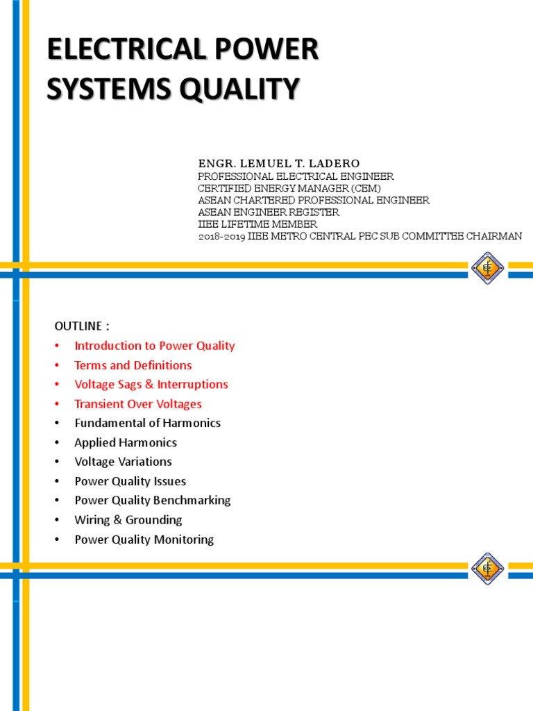 Electrical Power Quality Overview | PDF | Transformer | Capacitor