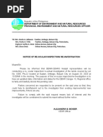 Request Letter (Denr) | PDF | Home & Garden