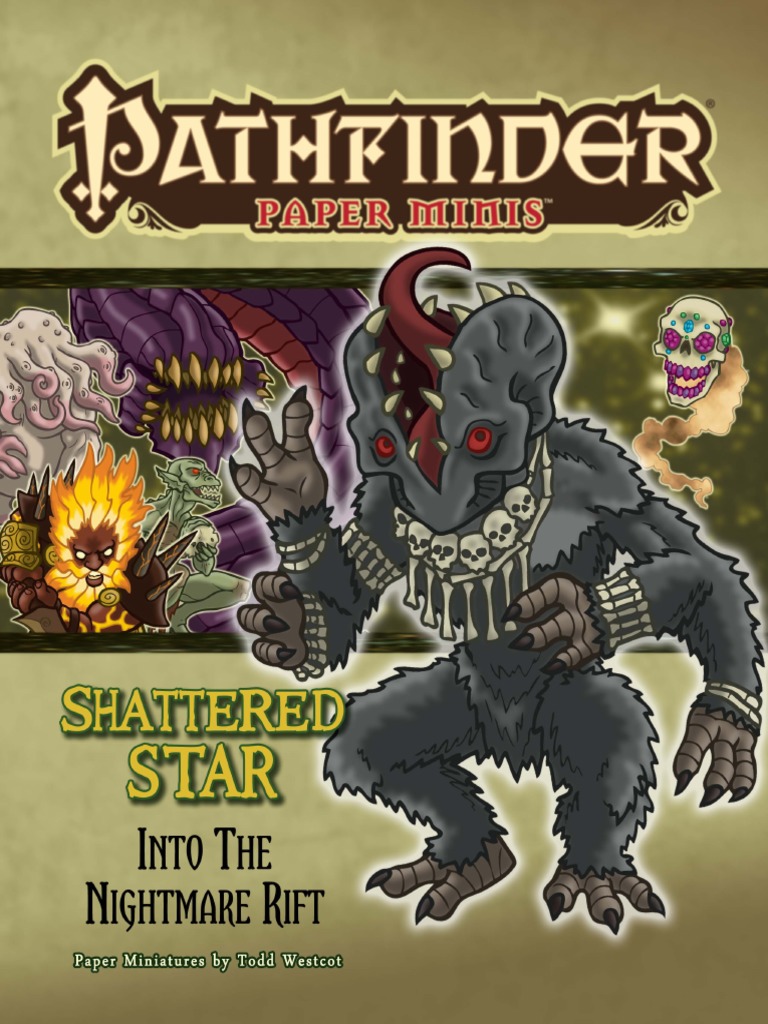 Paper Minis - Shattered Star 5 - Into The Nightmare Rift | PDF