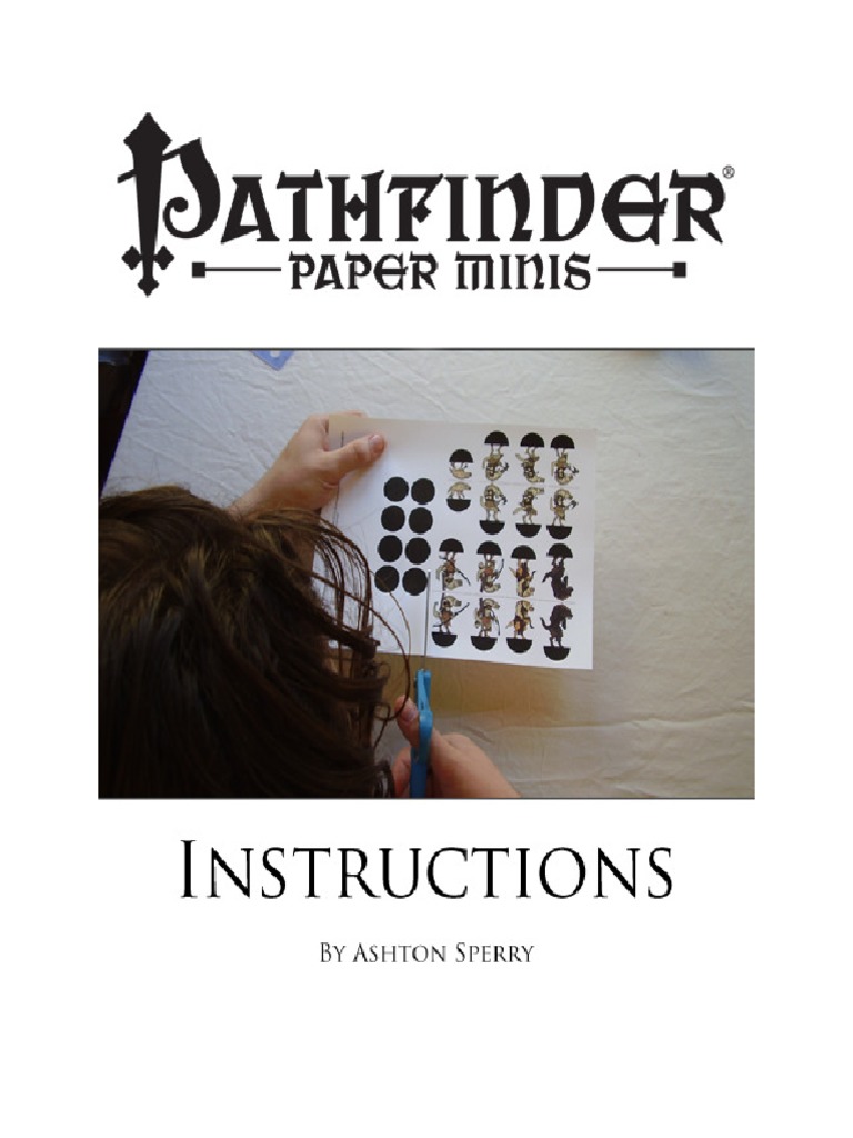 Paper Minis - Instructions | PDF