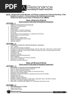 Bond Angle Chart | PDF | Stereochemistry | Atomic