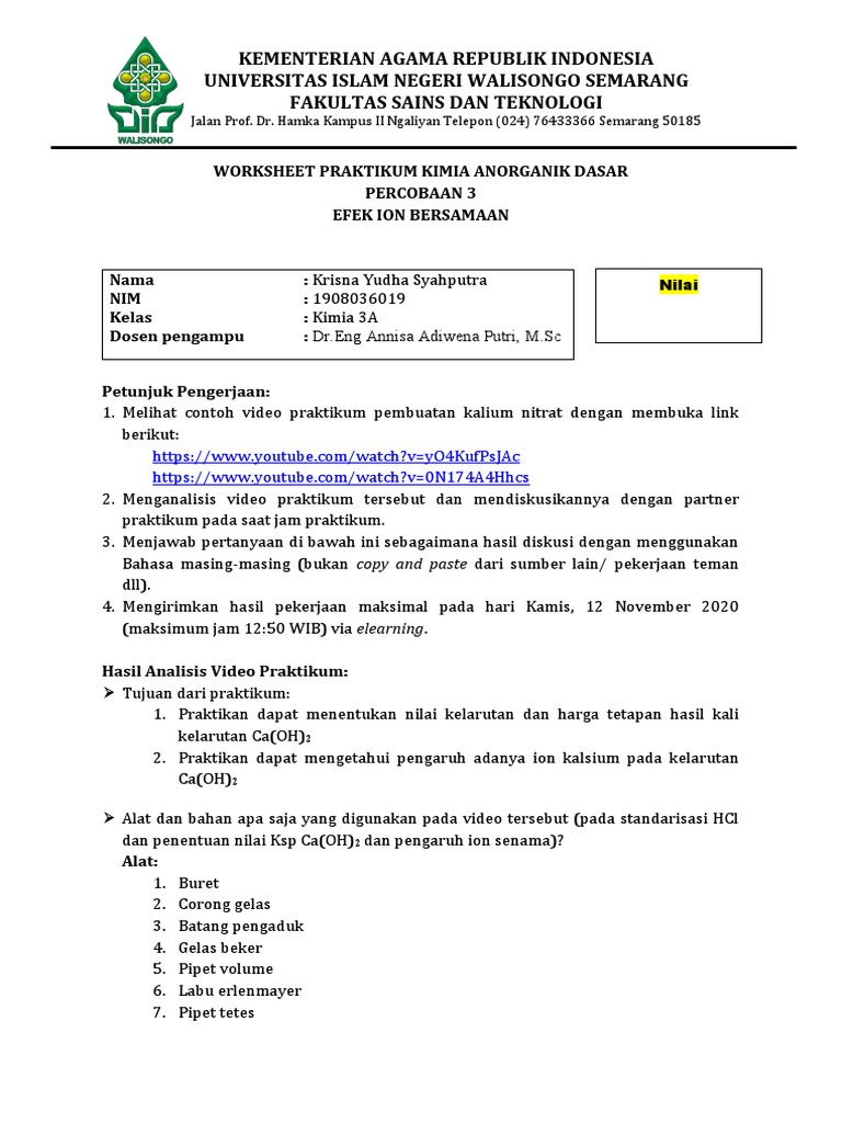 Worksheet Prakt KAD-3 - Krisna Yudha Syahputra | PDF