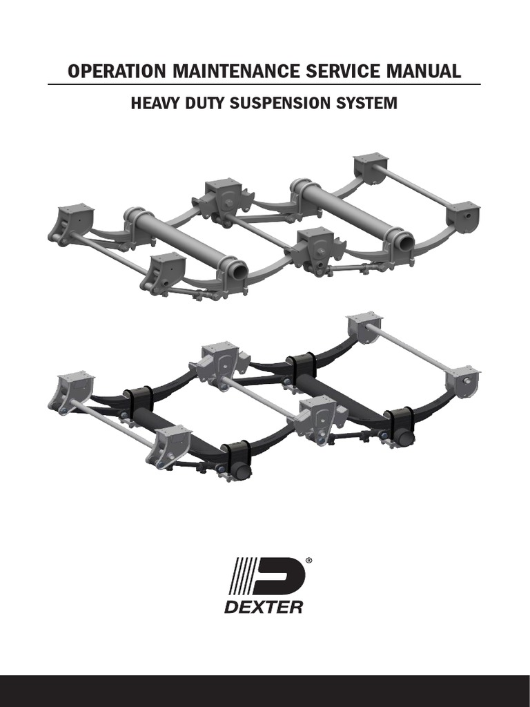 Operation Maintenance Service Manual: Heavy Duty Suspension System ...