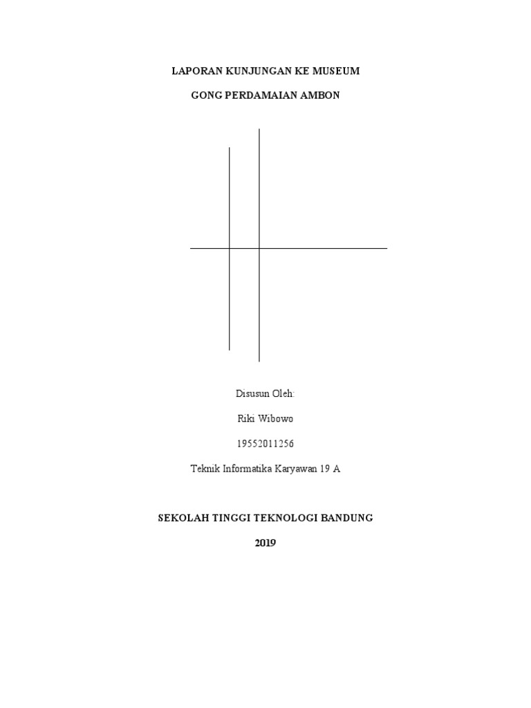 Laporan Kunjungan Ke Museum | PDF