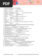 Achievers B1 Vocabulary Worksheet Consolidation Unit 2 | PDF | Clothing ...