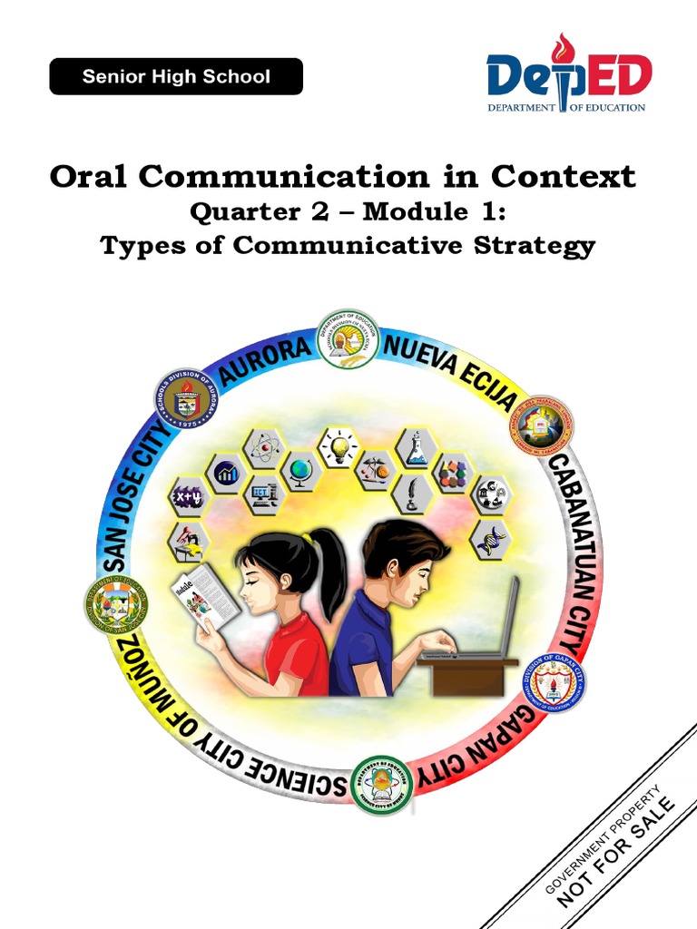 Oral Communication in Context: Quarter 2 - Module 1: Types of Communicative Strategy | PDF ...