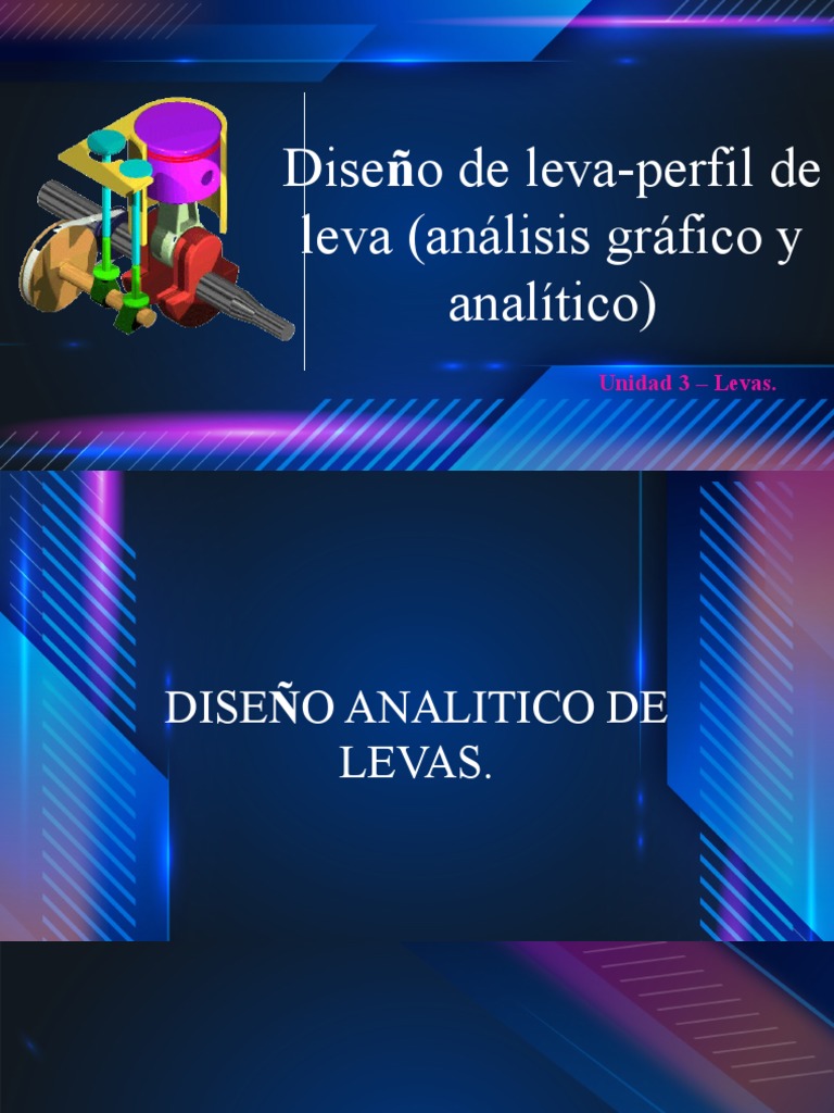 Diseño de Leva-Perfil de Leva (Análisis Gráfico y Analítico) | PDF ...