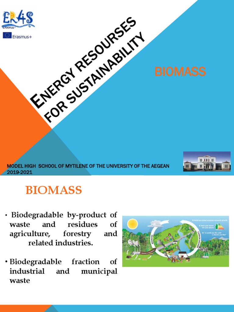 Biomass Energy for Sustainability | PDF | Biomass | Energy Development