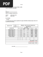 uPVC Windows Quotation Format | PDF | Cheque | Payments