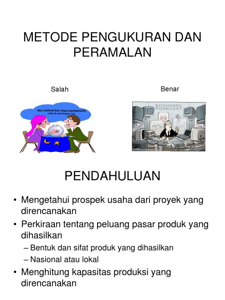 Metode Peramalan dan Pengukuran Produksi | PDF