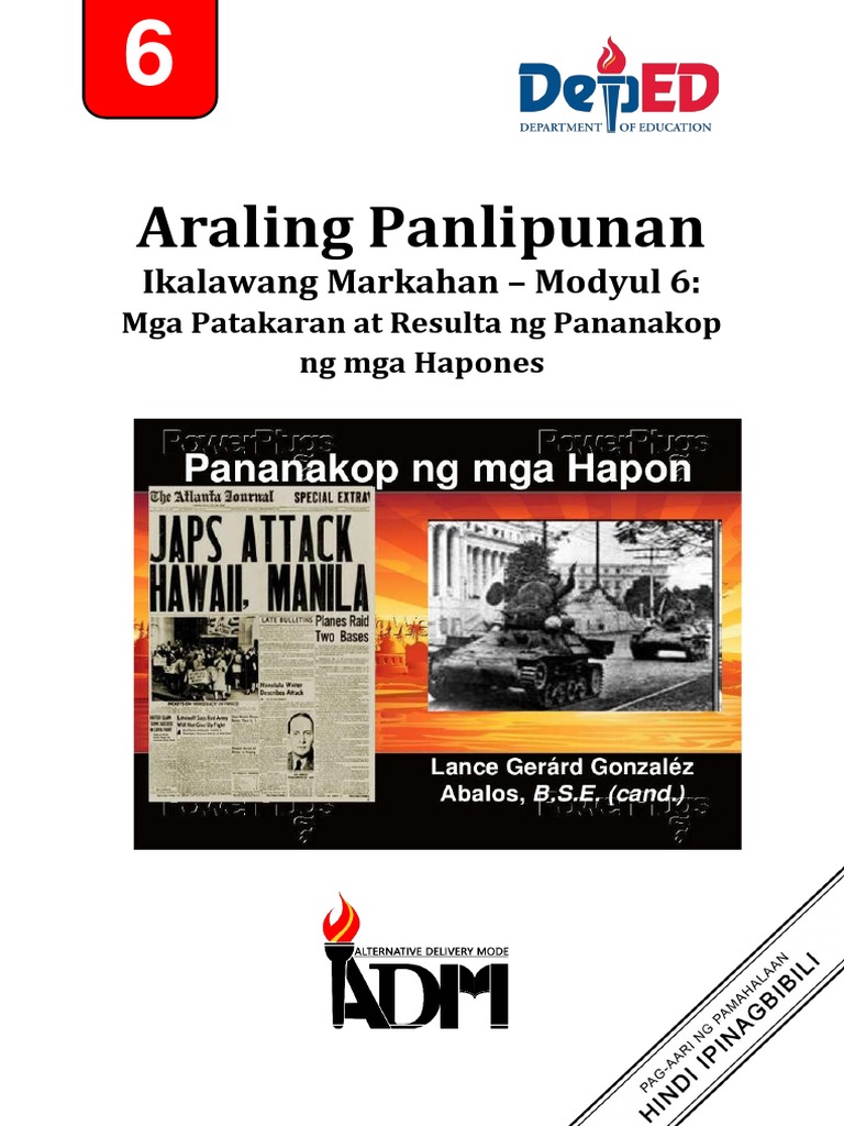 ADM AP6 Q2 Mod6 PDF SHRTND | PDF