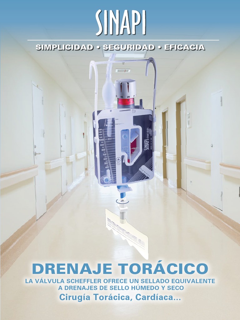 Drenaje Torácico SINAPI: Guía de Uso | PDF | Emergencias Médicas | Sistema respiratorio
