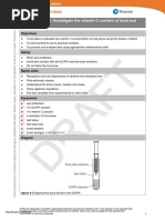 Vitamin C Test, and Other Acids Colour Change, With DCPIP. | PDF