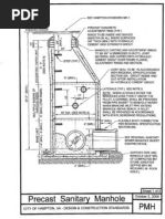 Foul Sewer Manhole Backdrop Details | PDF