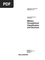DA PAM 611-21 MOS Classification and Structure 19JUL2018 | PDF ...