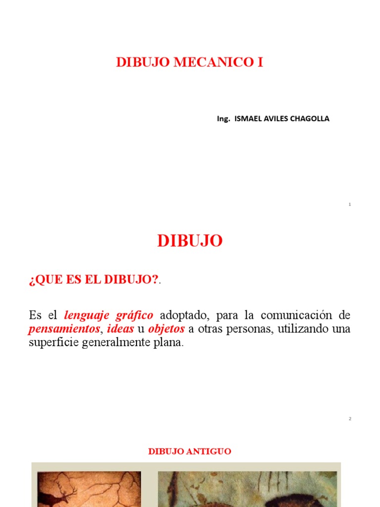 1 Dib. Mec. Introduccion | PDF | Dibujo técnico | Geometría