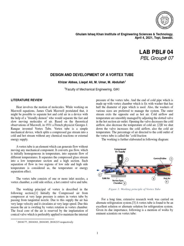 Literature Review | PDF | Computational Fluid Dynamics | Vortices