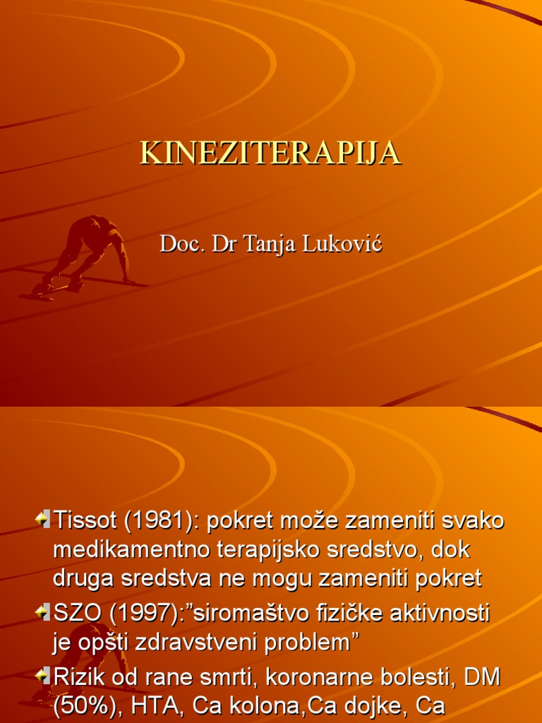 Kineziterapija | PDF