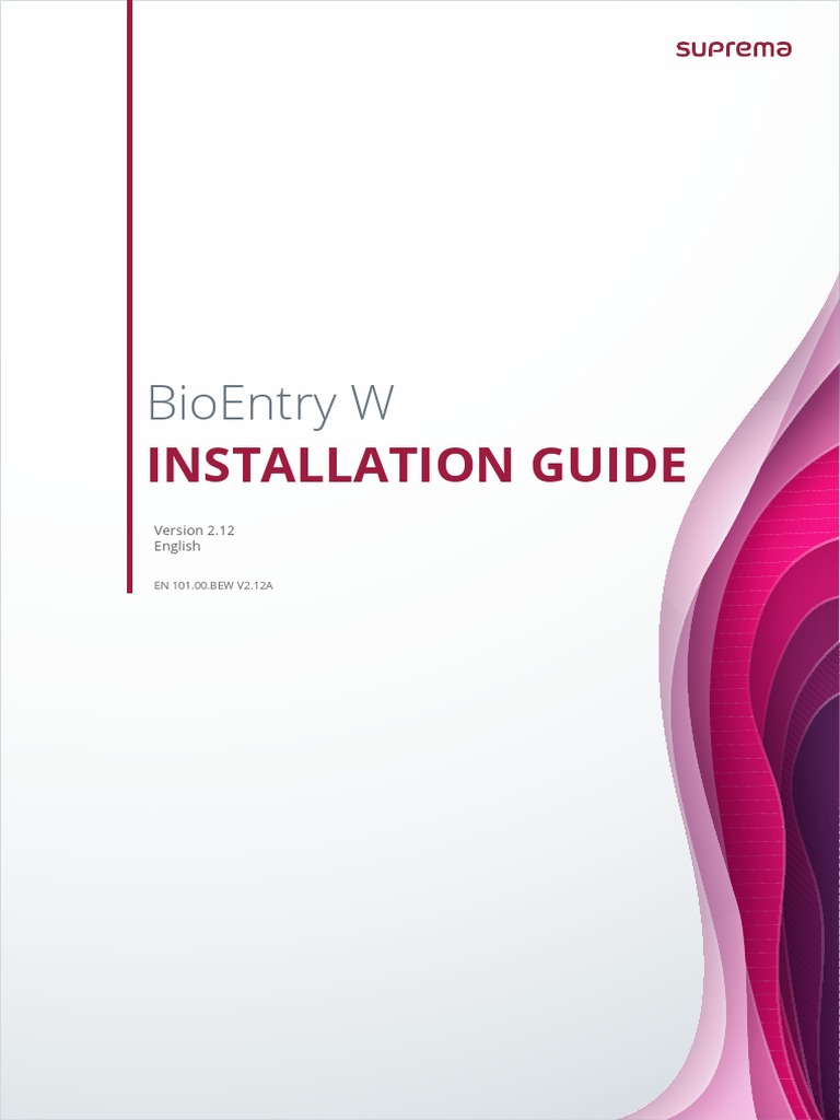 Bioentry W: Installation Guide | PDF | Relay | Radio