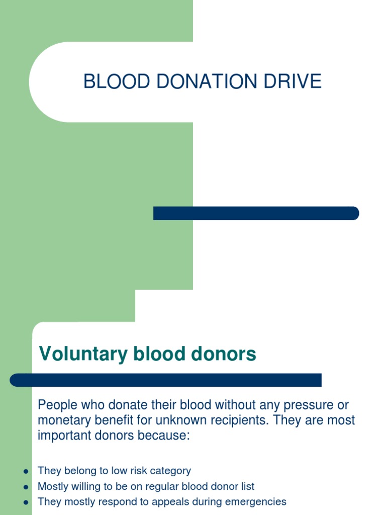 The Lifesaving Impact of Voluntary Blood Donation: An Informative Guide ...