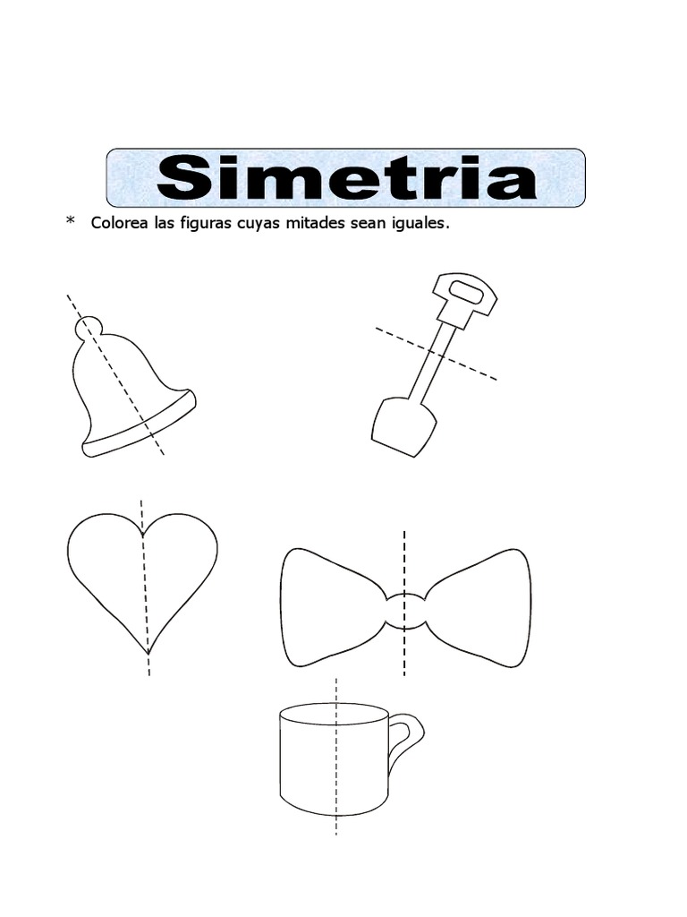 Ficha de Simetría | PDF