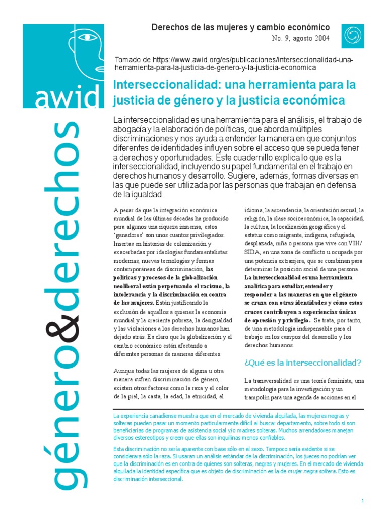 Tema - 3 - Modulo - 1 Interseccionalidad | PDF | Interseccionalidad | Discriminación