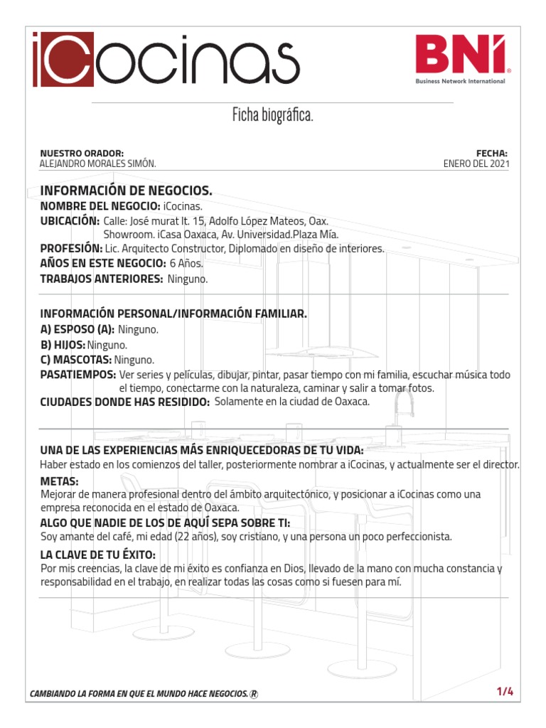 HOJA HORLI - Alex Morales-iCocinas | PDF | Arquitecto