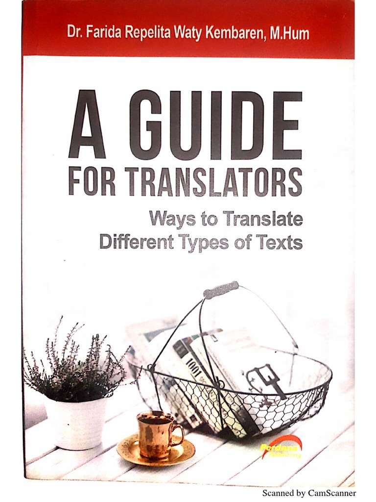 A Guide For Translator | PDF | Translations | Semantics