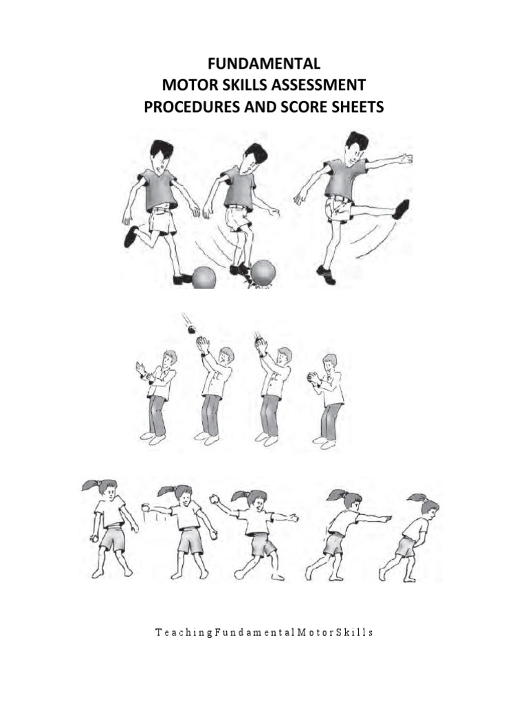 Fundamental Motor Skills Assessment Procedures and Score Sheets | PDF ...