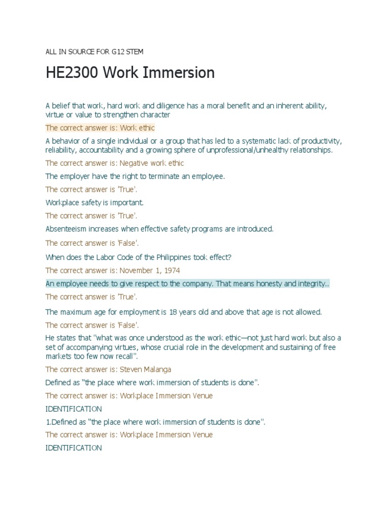 G12 STEM Work Immersion Guide | PDF | Electric Charge | Electric Field