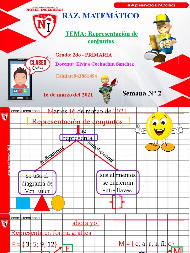 Representación de Conjuntos | PDF | Enseñanza de matemática | Science