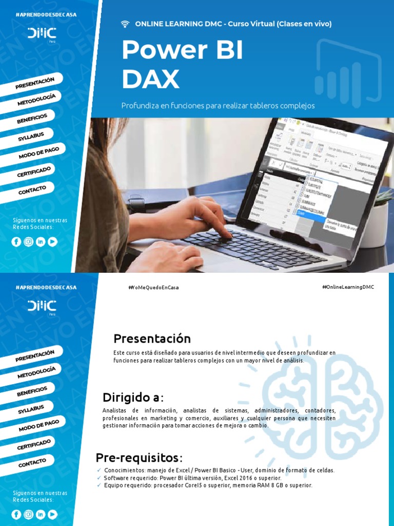 Power Bi Dax | PDF | Tecnologías de la información | Gestión de ...