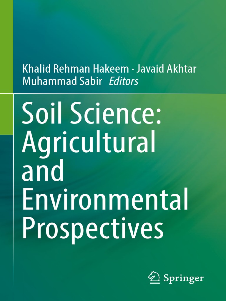 Soil Science, Agricultural and Environmental Perspectives | PDF | Tillage | Soil