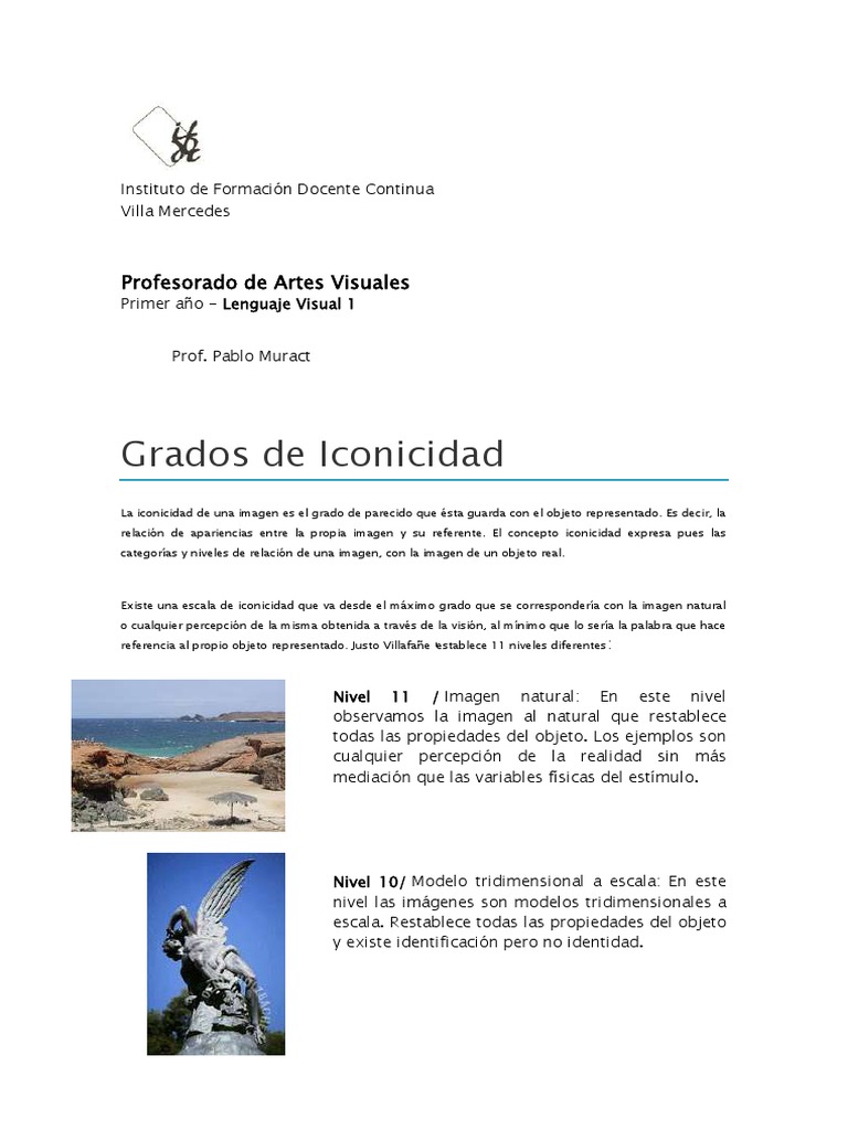 Grados de Iconicidad 1 | PDF | Imagen | Color