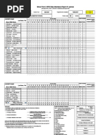 School Form 2 (SF2) Daily Attendance Report of Learners | PDF ...