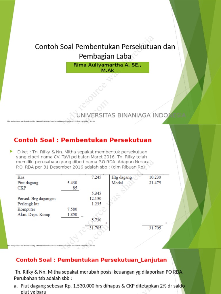 Praktikum AKL Pert 2 Penggabungan Usaha | PDF