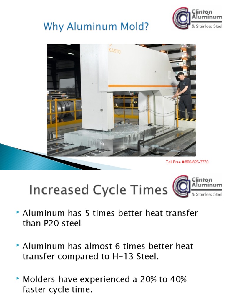 Aluminum Mold Benefits & Drawbacks | PDF | Steel | Strength Of Materials