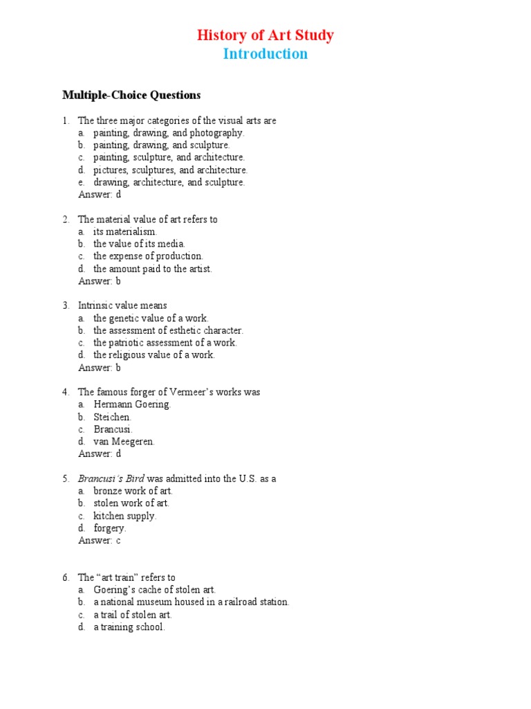 Art History Study Guide | PDF | Deconstruction | Semiotics