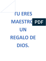 Programa Del Dia Del Maestro | PDF
