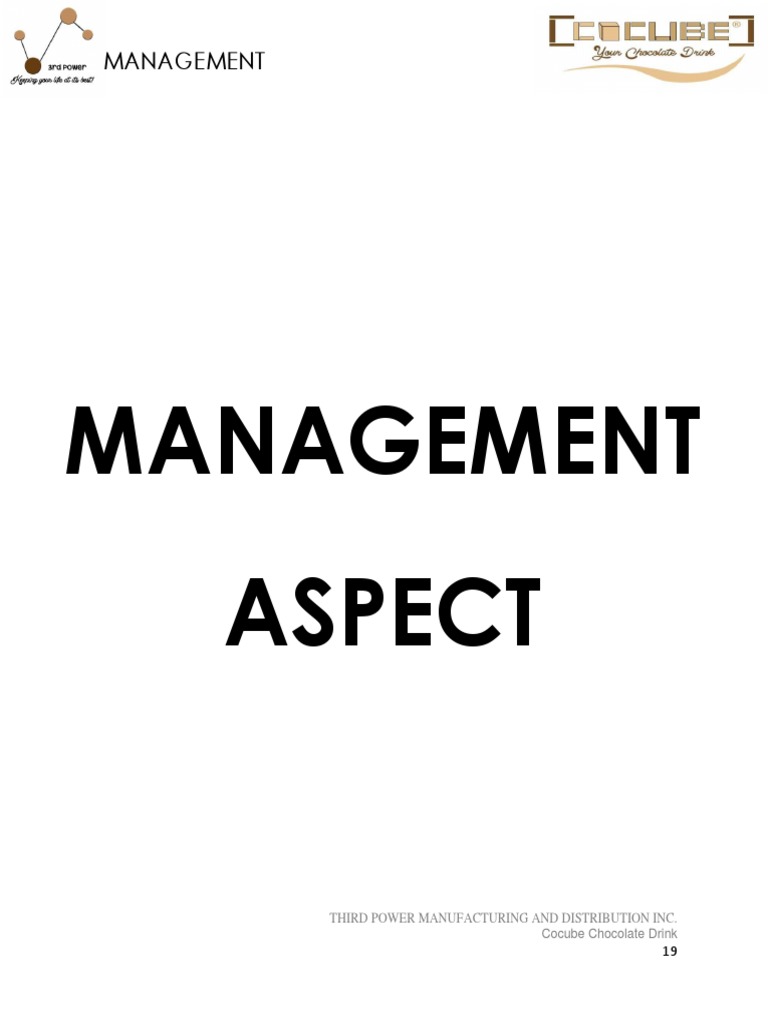 Feasibility Studies - Management Aspect | PDF | Warehouse | Employment