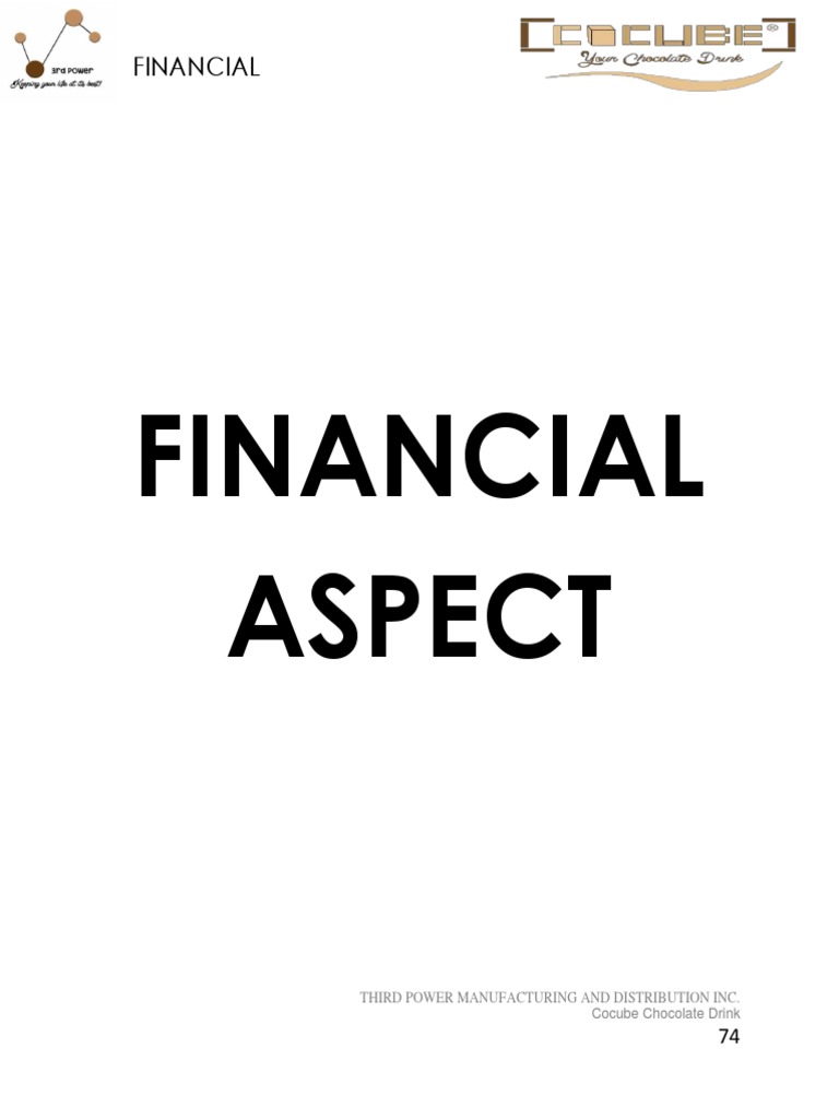 Financial Aspects of Cocube Study | PDF | Return On Investment | Revenue