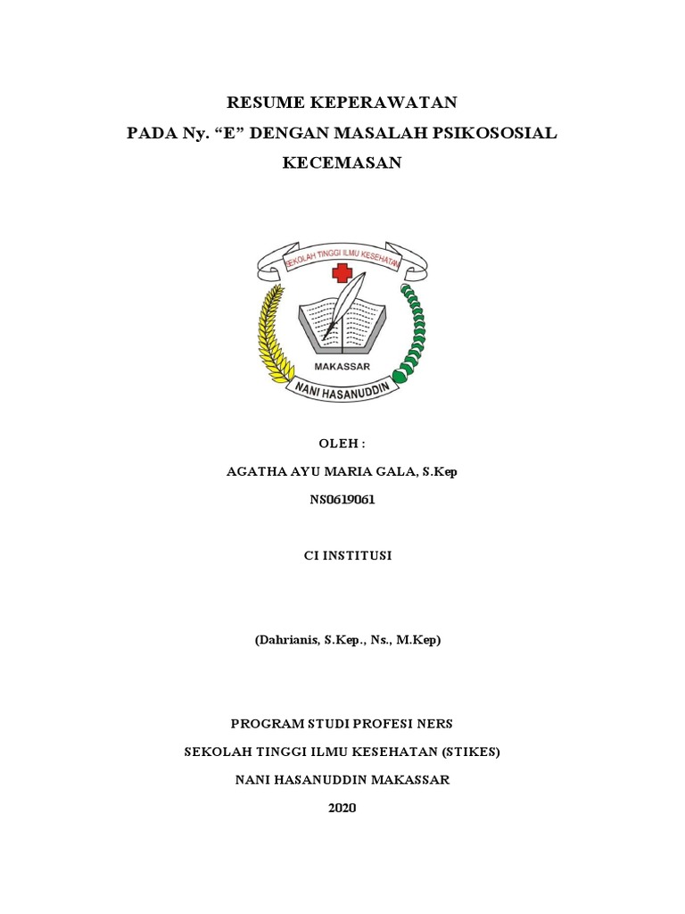 Resume Psikososial - Agatha Ayu Maria Gala - Ns0619061 | PDF
