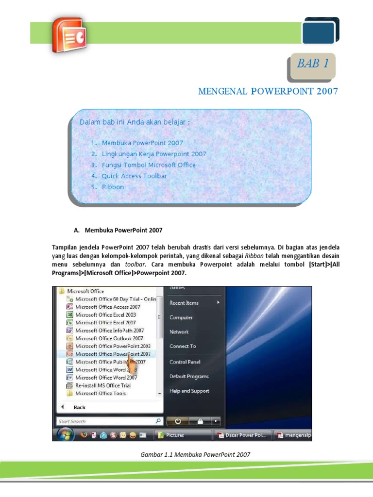 Panduan Lengkap Powerpoint 2007 | PDF