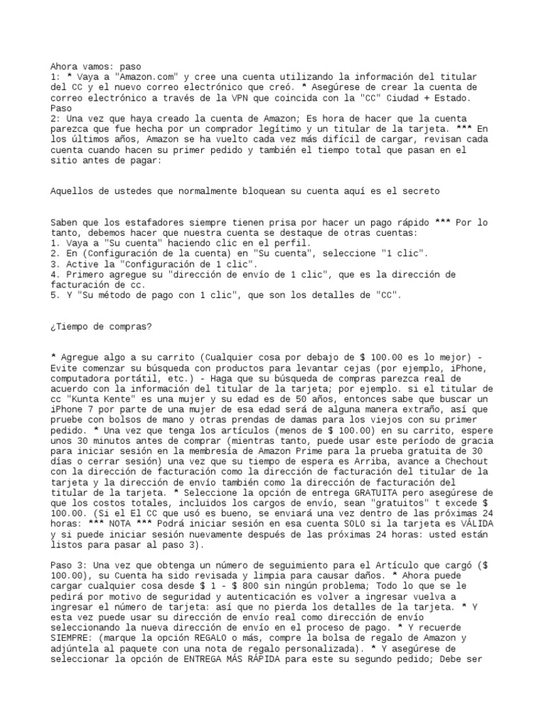 Amazon Method 2021 | PDF | Informática | Informática y tecnología de la ...