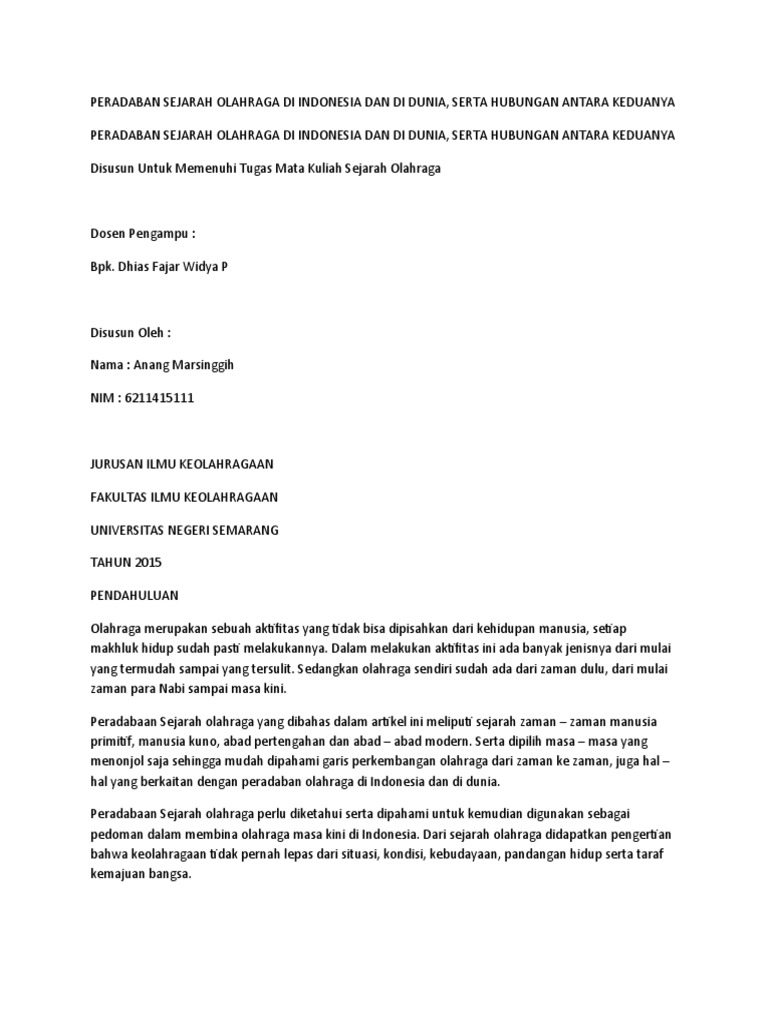 Peradaban Sejar | PDF