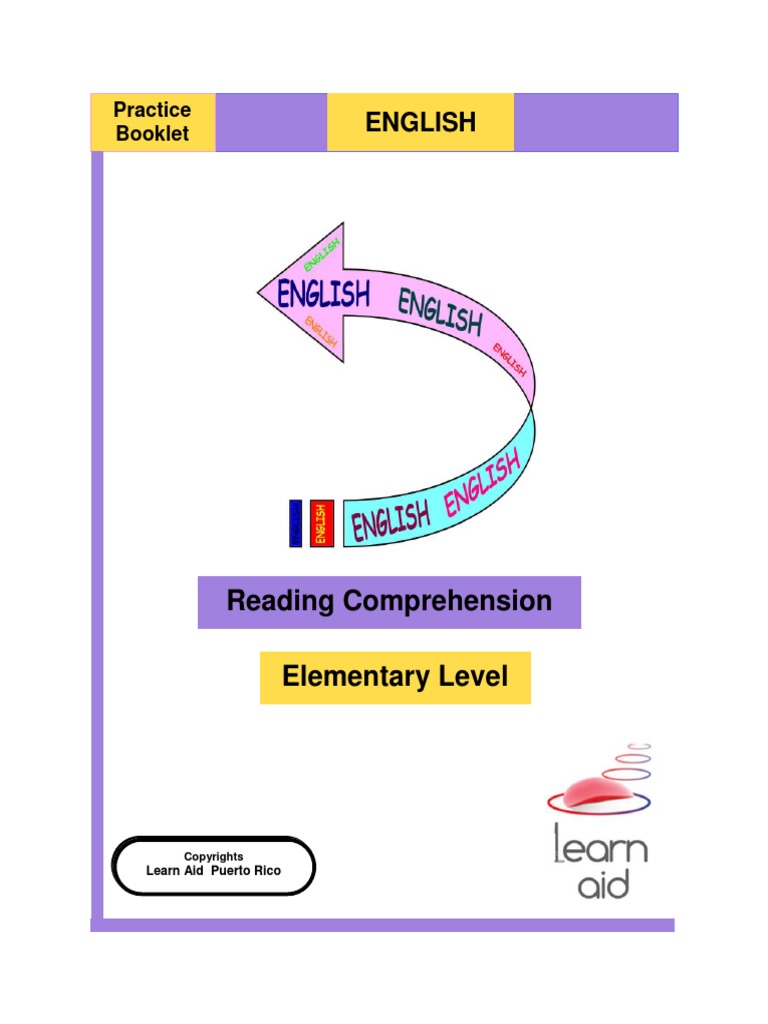 English: Reading Comprehension Elementary Level | PDF | Reading ...